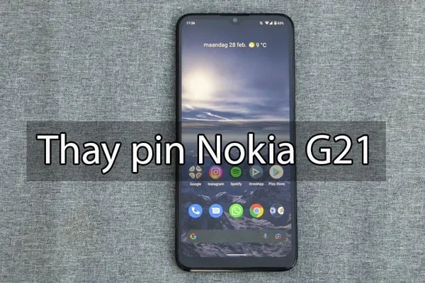 Thay pin Nokia G21 chính hãng, chất lượng tại TP HCM