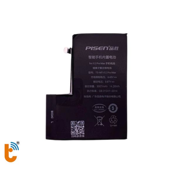 Thay pin Pisen 12 Pro Max dung lượng cao, giá rẻ nhất HCM